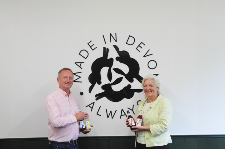 Visit from Local MP Caroline Voaden – Luscombe Drinks Ltd