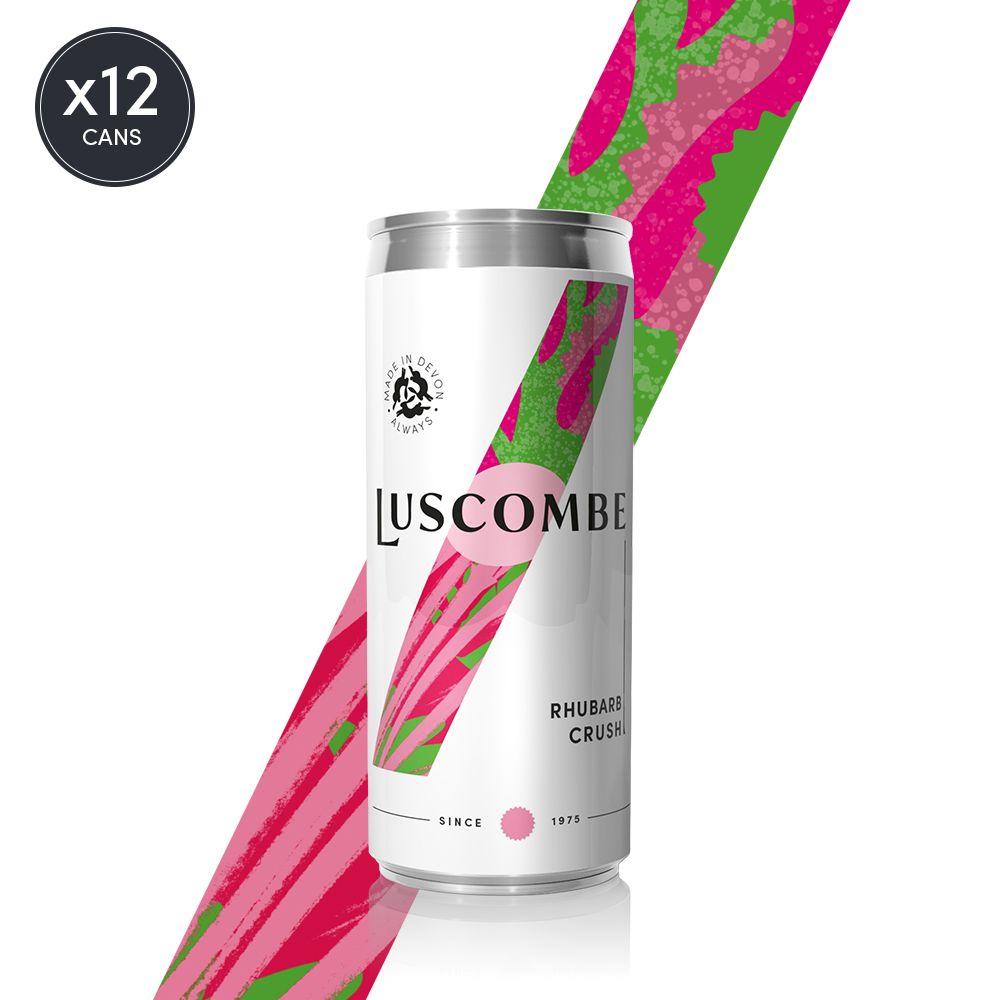 Luscombe Drinks | Rhubarb Crush Cans – Luscombe Drinks Ltd
